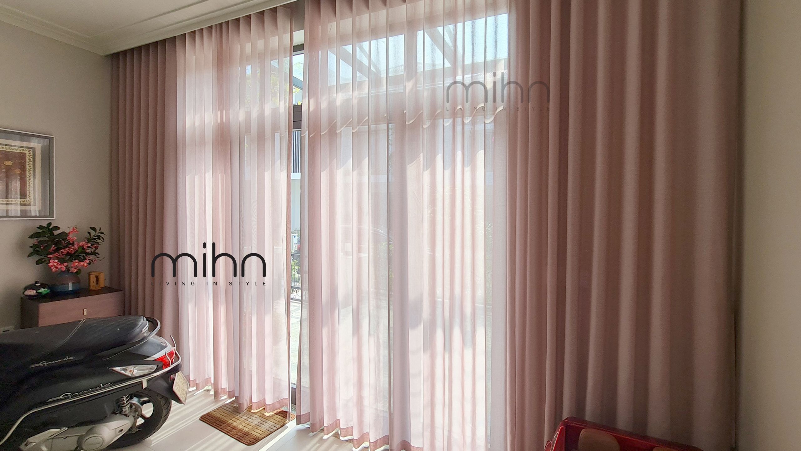 Rèm cửa màu hồng - Sự tươi sáng, nhẹ nhàng và nữ tính cho không gian ...